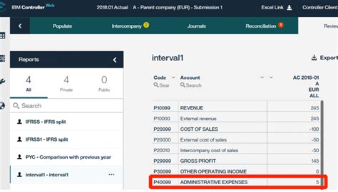 Controller Web Using A Report With Period Interval 1 Displays A Blank