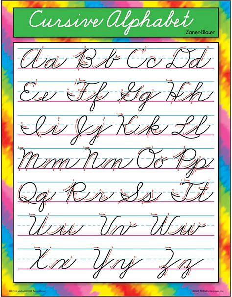 Free Printable Cursive Alphabet Printable Templates