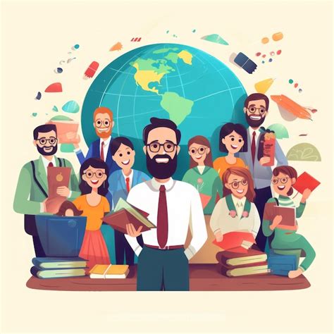 Imágenes De Equipo Docente Dibujo Descarga Gratuita En Freepik