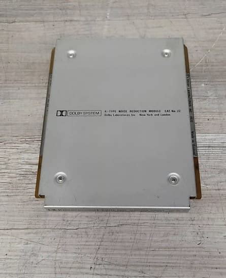 Dolby A Type Cat 22 Card Noise Reduction Module Reverb