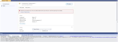 Azure Function Publish ‘attempt To Publish The Zip File Failed Error Rajeev Pentyala