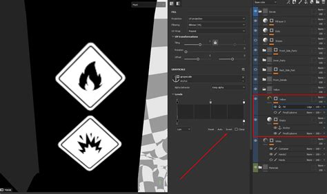 How Can I Invert Only Mask Effects Without Inverting The Mask Itself In SP Polycount