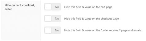 fields not displaying in the cart or checkout wombat plugins