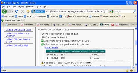 Troubleshooting CUCM Database Replication In Linux Appliance Model Cisco Community