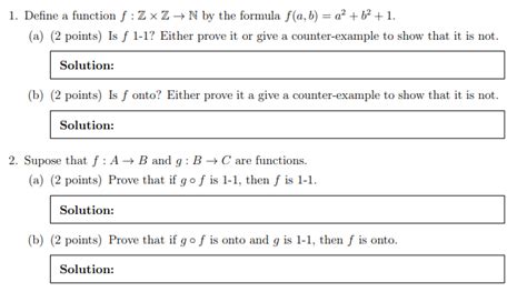 solved 1 define a function f z×z→n by the formula