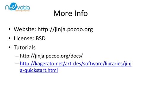 Jinja Template Williamson