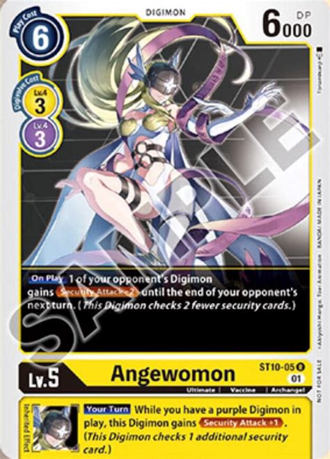 Ladydevimon Tamer Goods Set Angewomon And Ladydevimon Starter Deck 10