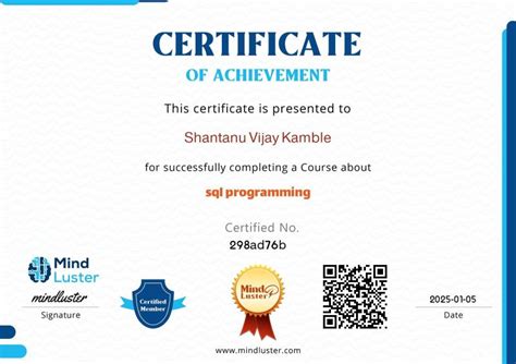 Shantanu Kamble On Linkedin Sql Programming Databasemanagement