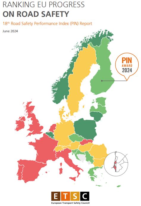 18th Annual Road Safety Performance Index Pin Report Etsc
