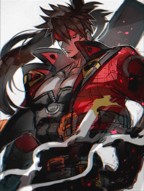 Safebooru 1boy Brown Hair Guilty Gear Guilty Gear Strive Highres Long