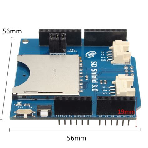 stackable sd card shield v3 0 versatile breakout board