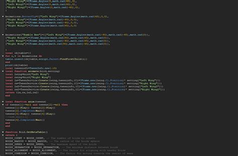 Boids Flocking Swarming Simulation Luau Algorithm Library Animated