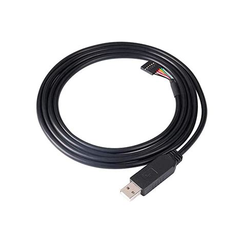 Buy Dtech 6 Pin Ftdi Usb To Ttl 5v Serial Converter Adapter 0 1 Inch