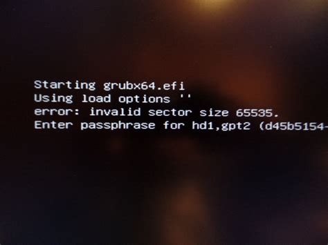 Yay System Update Made Boot Efi S Vfat An Unknown Type Of File System Unmountable Esp Kernel
