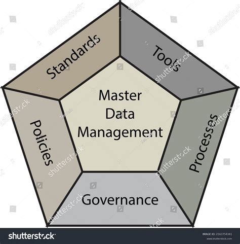 Diagram Master Data Management Mdm Information Stock Vector Royalty Free 2163754341 Shutterstock