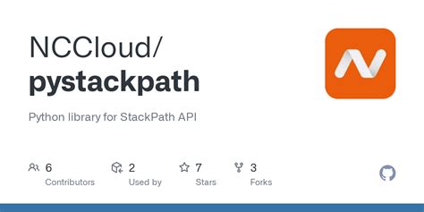 Github Nccloudpystackpath Python Library For Stackpath Api