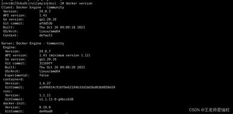 linux安装docker linux服务器安装docker csdn博客