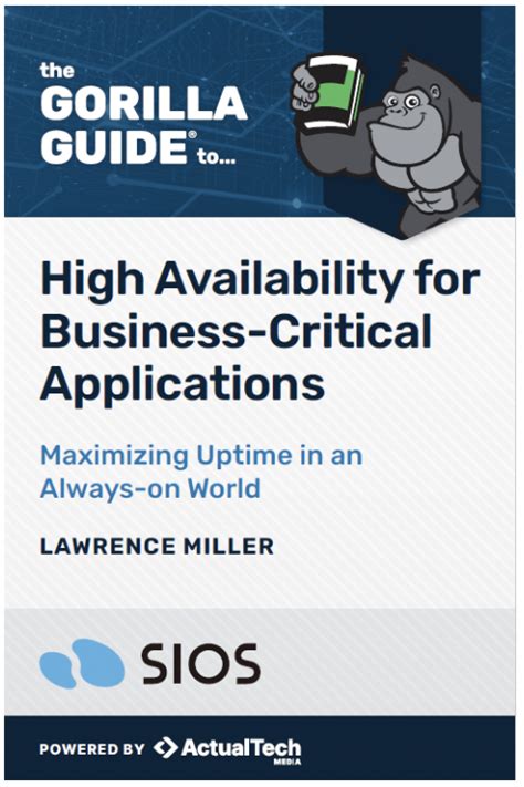 White Paper High Availability For Business Critical Applications Sios Sanless Clusters