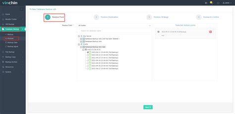 Restore And Recover An Oracle Database From Rman Backups Vinchin Backup