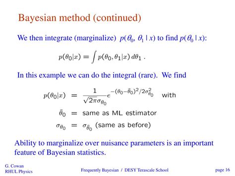 PPT Frequently Bayesian The Role Of Probability In Data Analysis PowerPoint Presentation ID