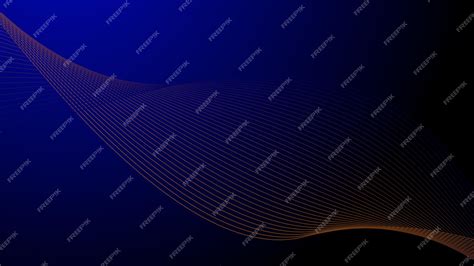 어두운 파란색 추상적인 배경 벽지 배경 또는 프레젠테이션을 위한 터 이미지 프리미엄 벡터