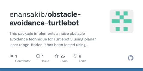 Github Enansakibobstacle Avoidance Turtlebot This Package
