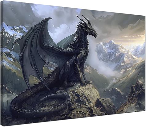 Dark Fantasy Art Dragon