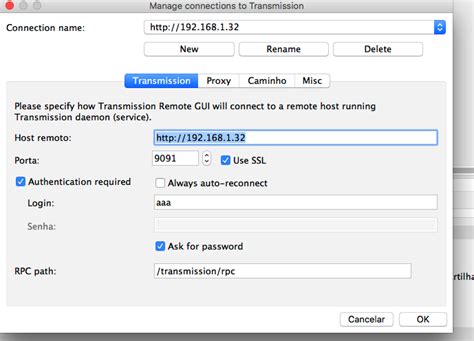 Host Not Found Error · Issue 1038 · Transmission Remote Guitransgui