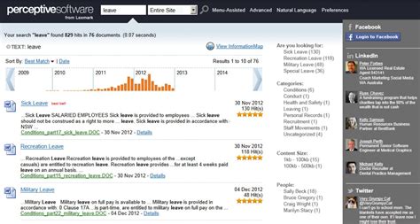 Enterprise Search Solution From Perceptive Software Circularo