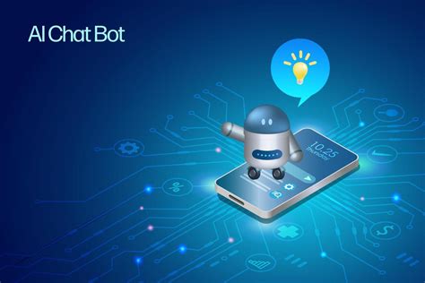 Ai Chat Bot On Smartphone Answer Questions With Smart Solution Idea