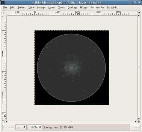 Beginner S GIMP Sketching Tutorial Sketching Cloudy Nights