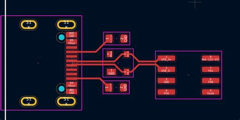 How To Make A Differential Pair In Usb C Is There Any Way I Dont Have To Place Vias And