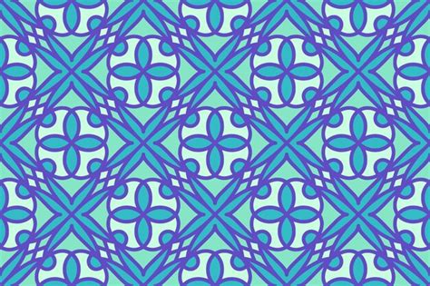 Premium Vector Seamless Abstract Geometric Shape Pattern