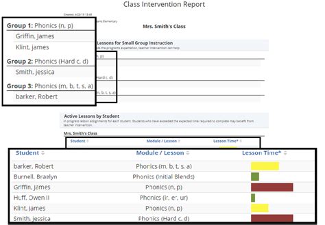 Understanding Reports Intervention Report