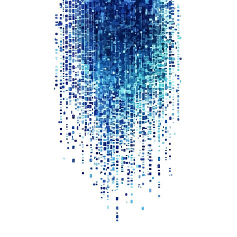 blue binary data software programming code background premium ai