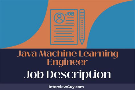 Java Machine Learning Engineer Job Description [updated For 2025]