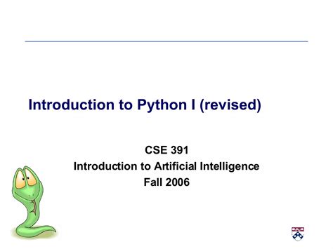 Introduction To Python Ppt