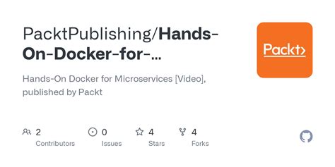 Github Packtpublishinghands On Docker For Microservices Hands On