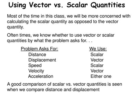 Vector and Scalar. - ppt download