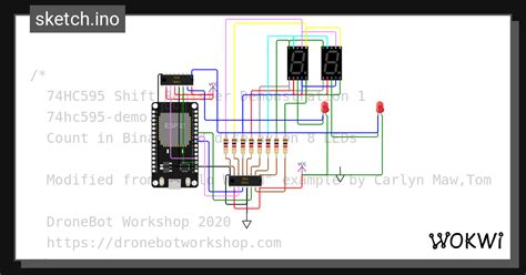 HC Esp Seg Different Seg Wokwi ESP STM Arduino Simulator