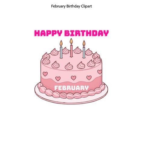 Cute February Clipart