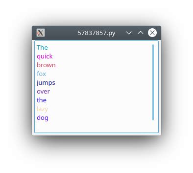 Pyqt Python PyQt Print Multi Color To Plaintextedit Stack Overflow