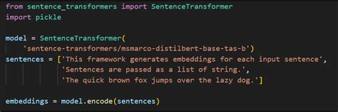 NLP Computing Sentence Embedding