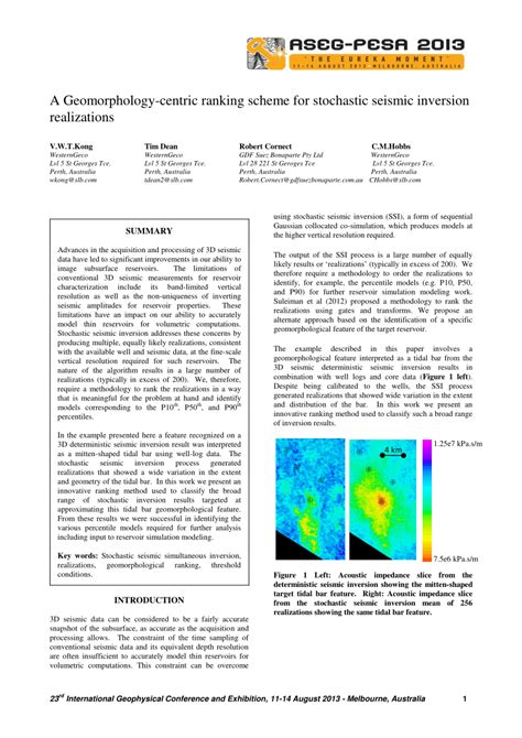 Pdf A Geomorphology Centric Ranking Scheme For Stochastic Seismic
