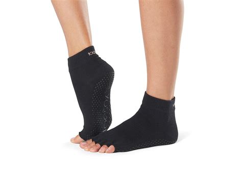 Носки ToeSox ≣ Half Toe Ankle Grip Black – Украина