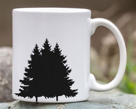 06 tree composition svg bundle forest svg cricut outdoor etsy