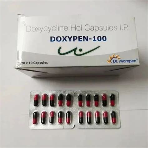 Doxypen 100 Doxycycline 100mg Capsule At ₹ 28 Stripe Nagpur City Nagpur Id 2850517554030