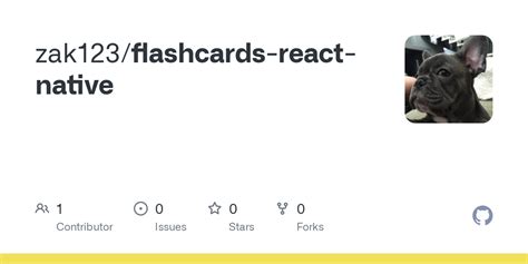 Github Zak123flashcards React Native
