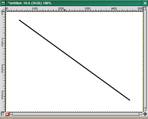 How To Draw A Straight Line In GIMP