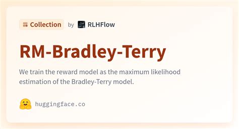 RM Bradley Terry A RLHFlow Collection